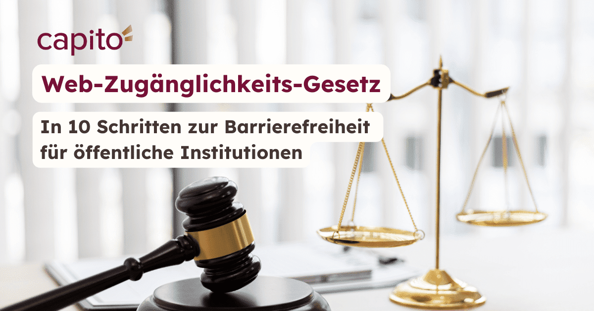 Das Web-Zugänglichkeits-Gesetz | 10 Schritte zur Barrierefreiheit