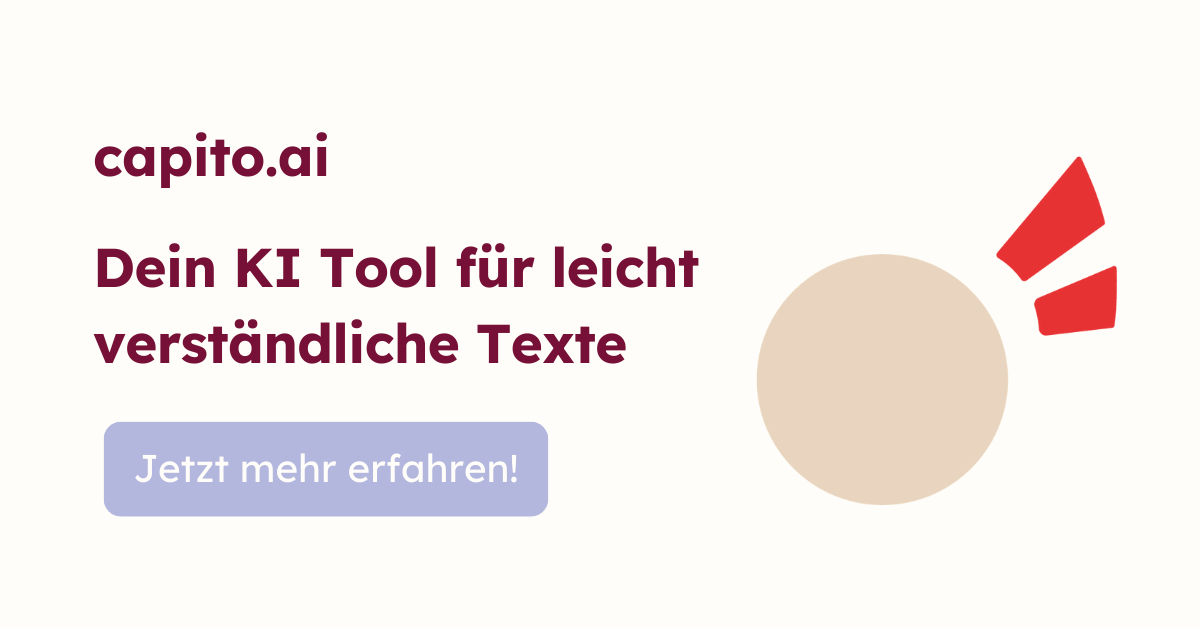 capito.ai - KI-Tool für Leichte Sprache & Verständlichkeit