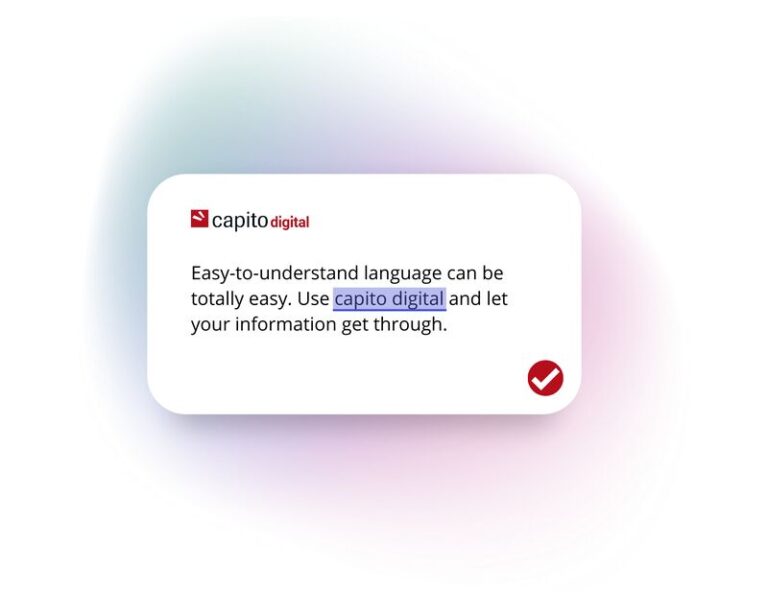 capito digital - AI for easy language and comprehensibility